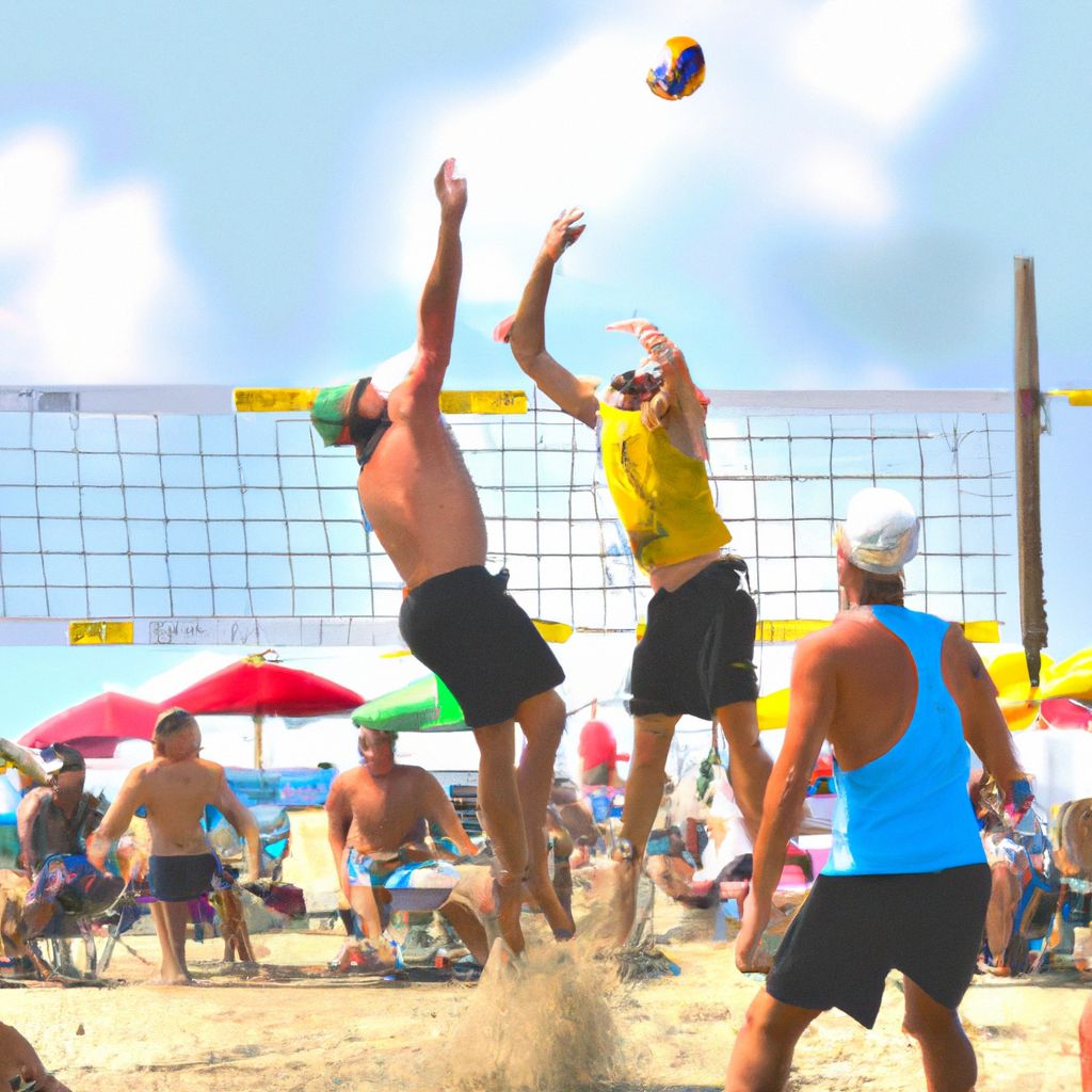 Galveston Beach Volleyball